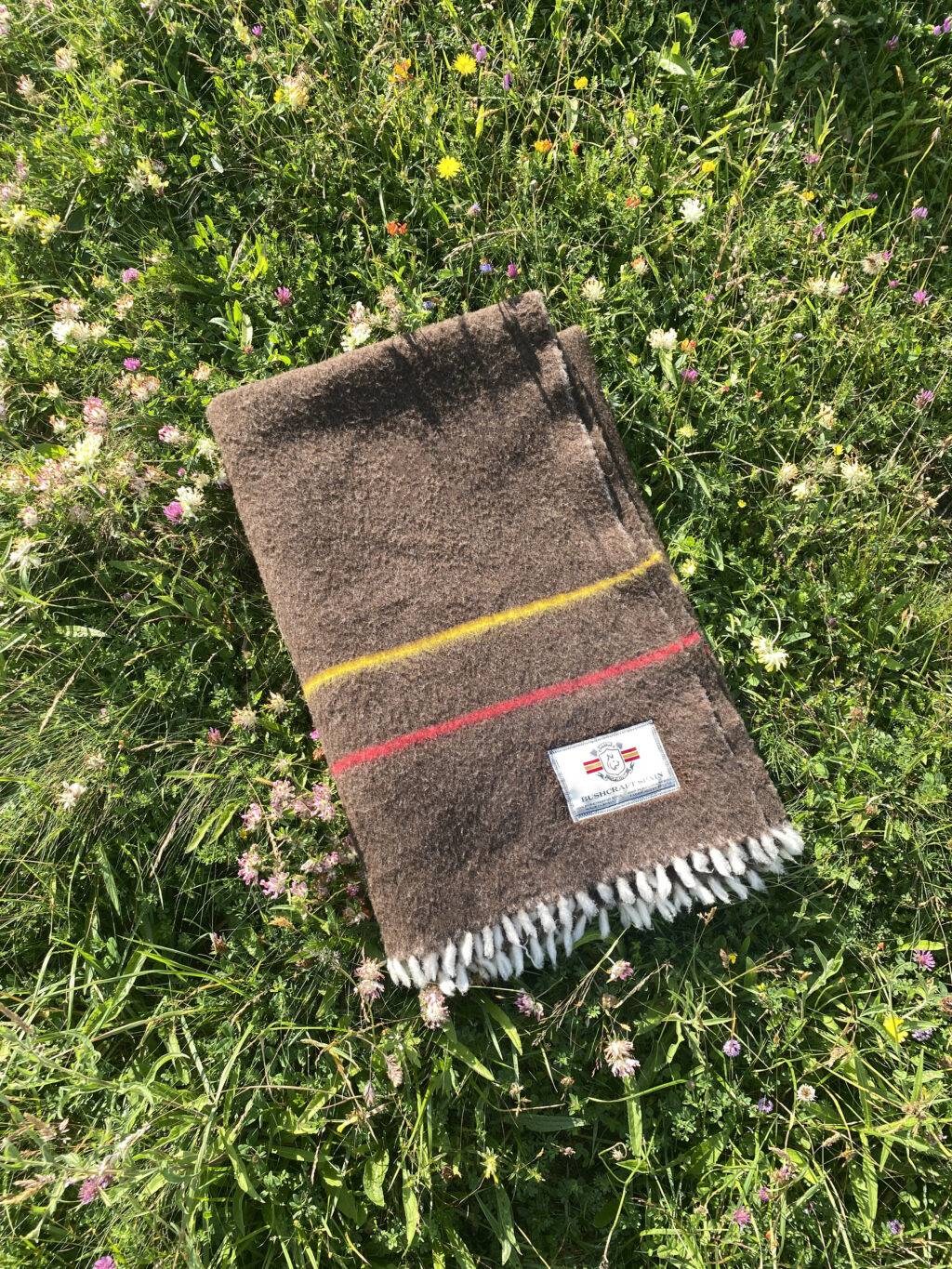 100% Merino Wool Blanket - Bushcraft Spain