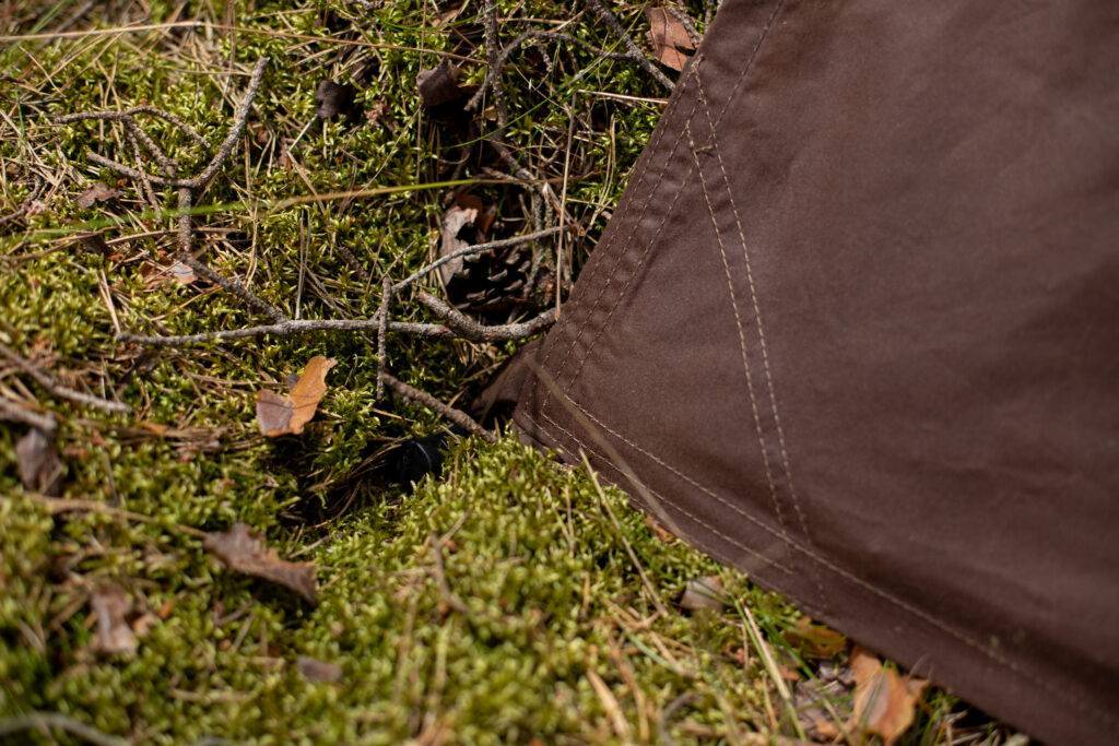 Survival Oilskin Tarp - Bushcraft Spain
