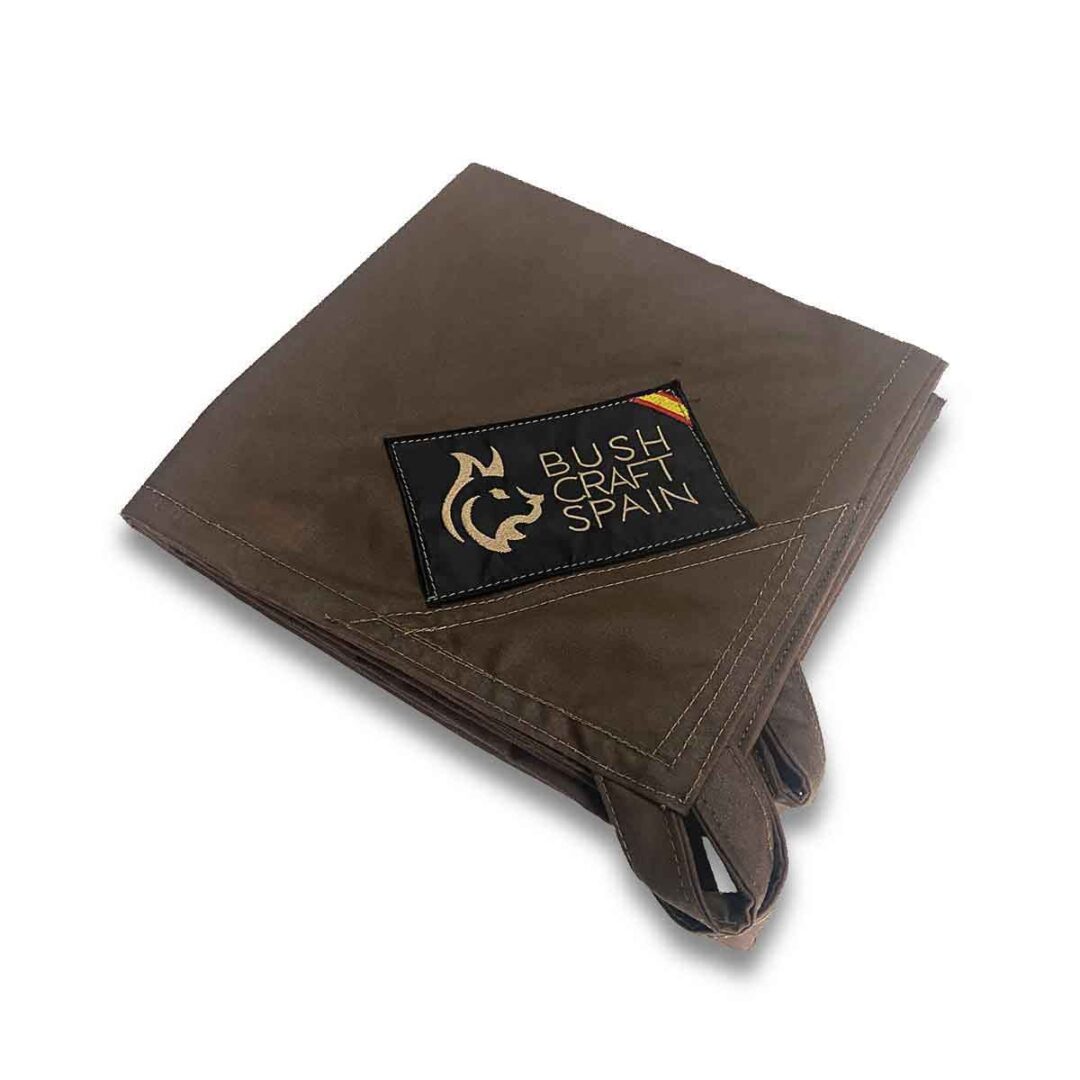 Survival Oilskin Tarp - Bushcraft Spain