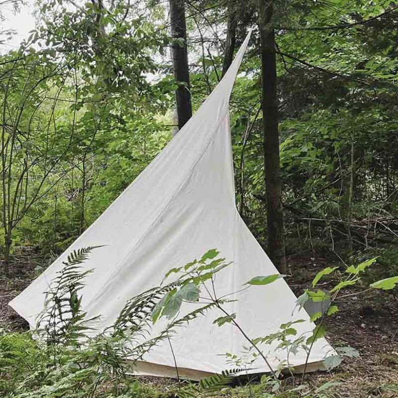 Finnish Loue canvas tent - Bushcraft Spain
