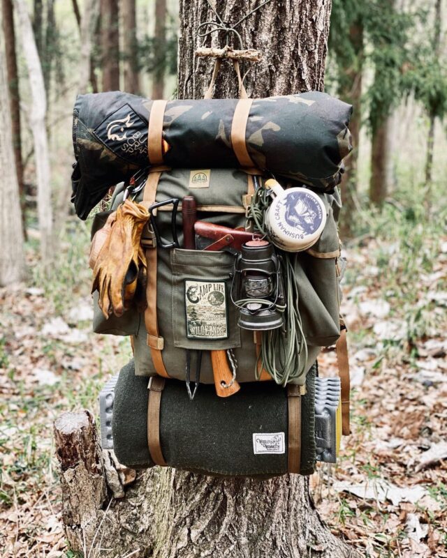 Limited Edition Prepper Camo Oilskin Tarp - Bushcraft Spain