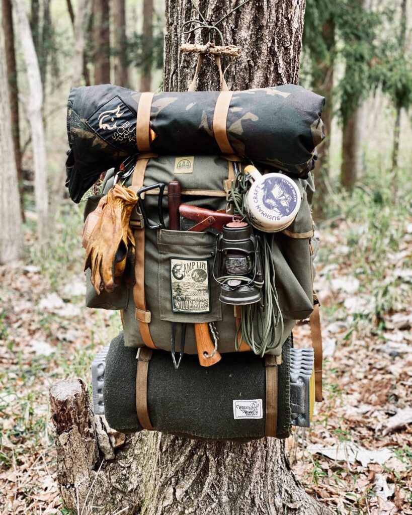 Limited Edition Prepper Camo Oilskin Tarp - Bushcraft Spain