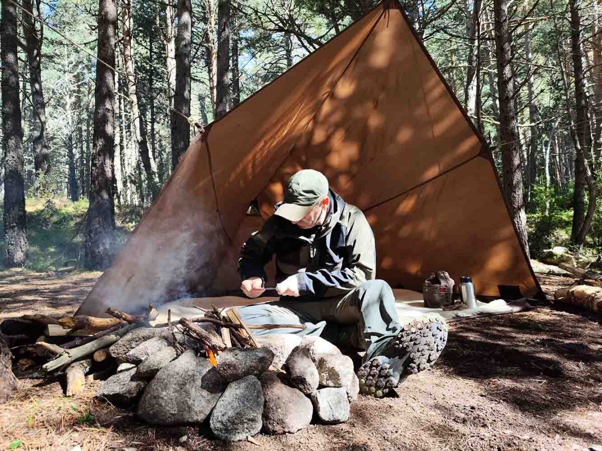 The Forester tent - Bushcraft Spain