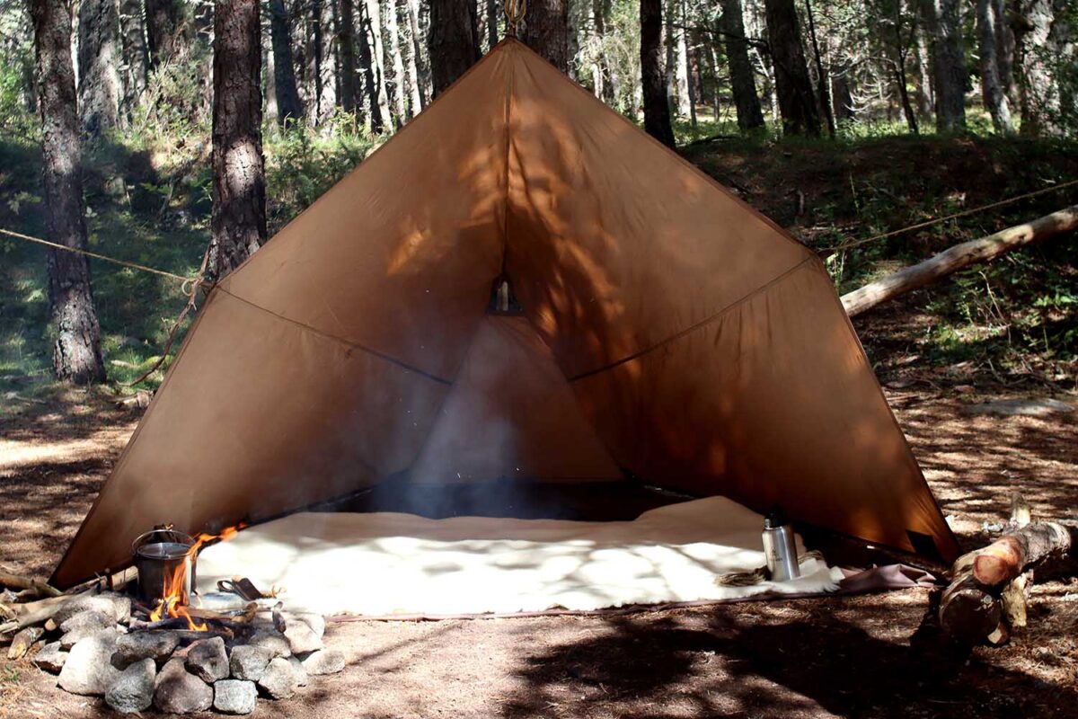 The Forester tent - Bushcraft Spain